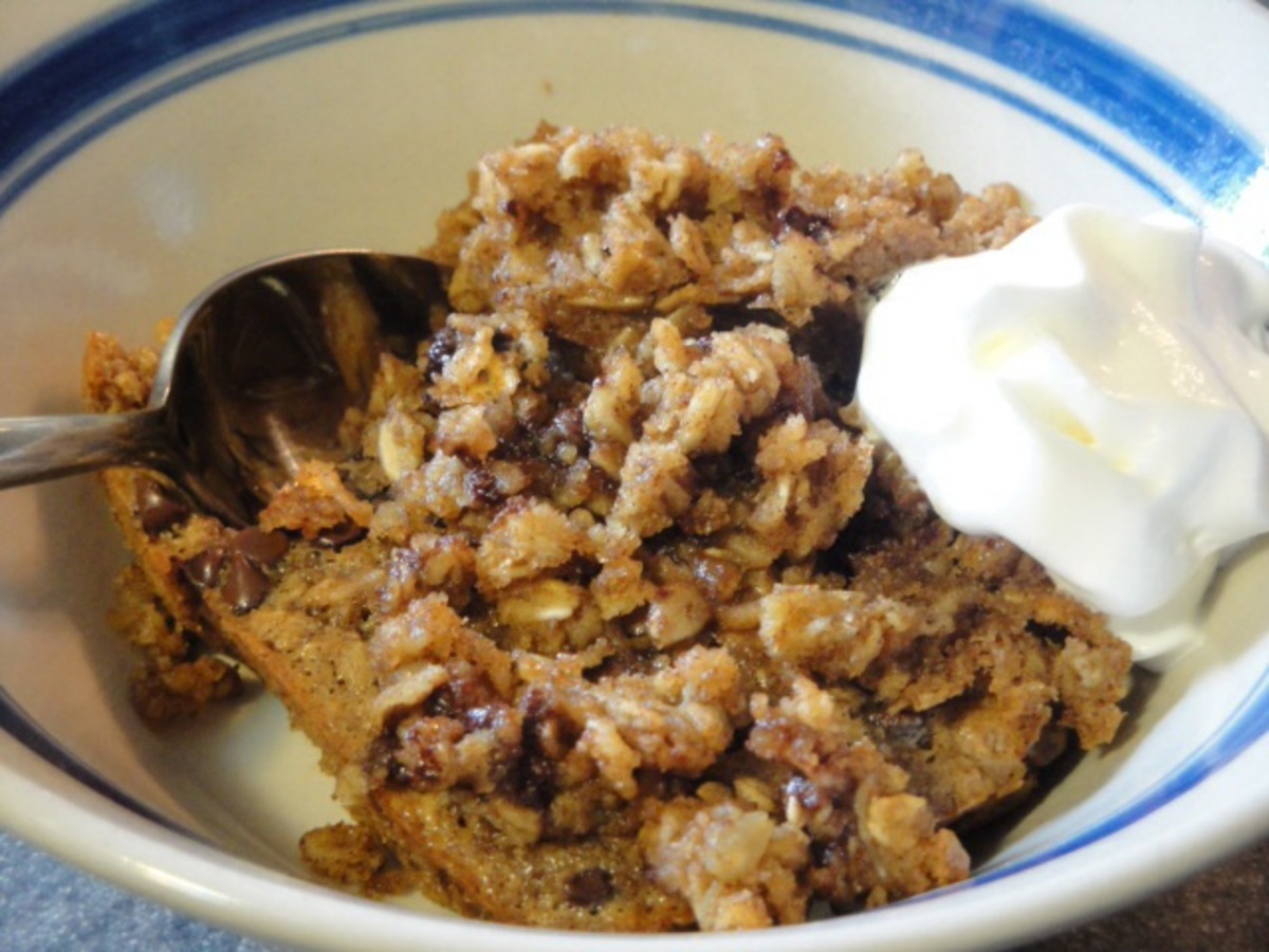 Peanut Butter Baked Oatmeal Recipe - Food.com