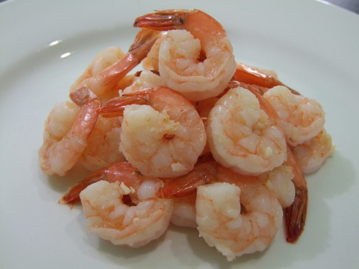 5-Minute Low-Fat Garlic Prawns Recipe - Food.com