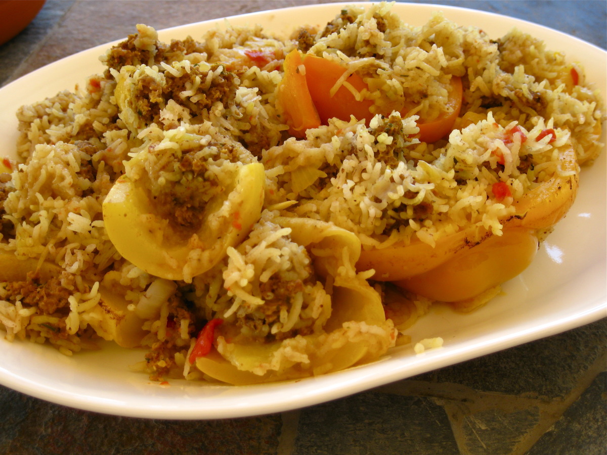 Iraqi Stuffed Zucchini (Cousa Mashi) Recipe - Food.com