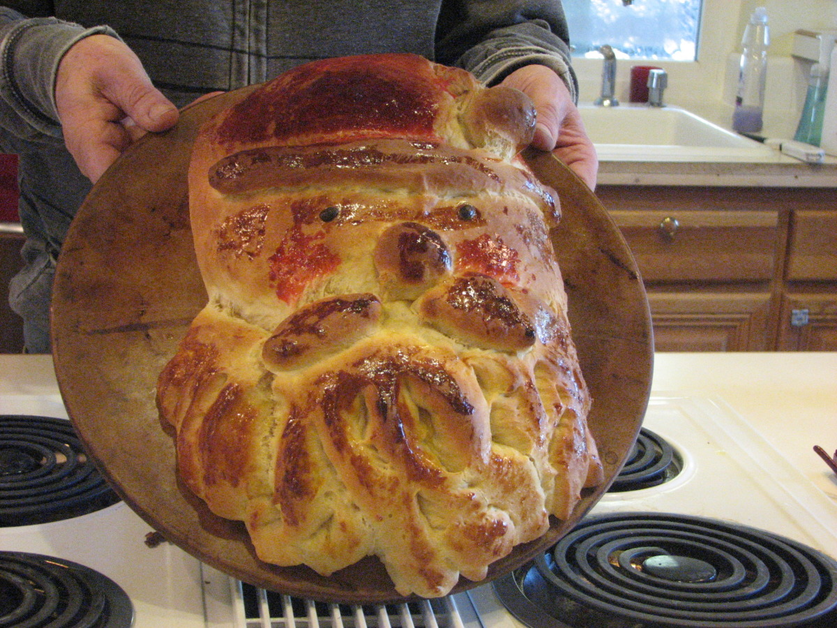 Santa Bread from Taste of Home Recipe - Food.com