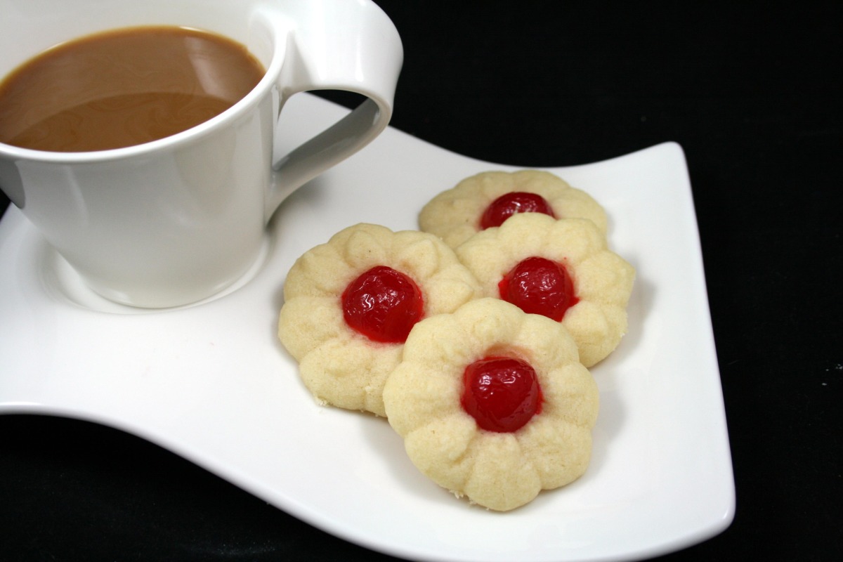 Amaretto Spritz Cookies