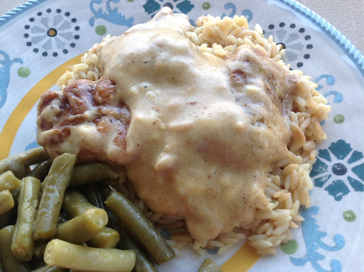 Pan Fried Roasted Chicken With Rice Recipe - Food.com