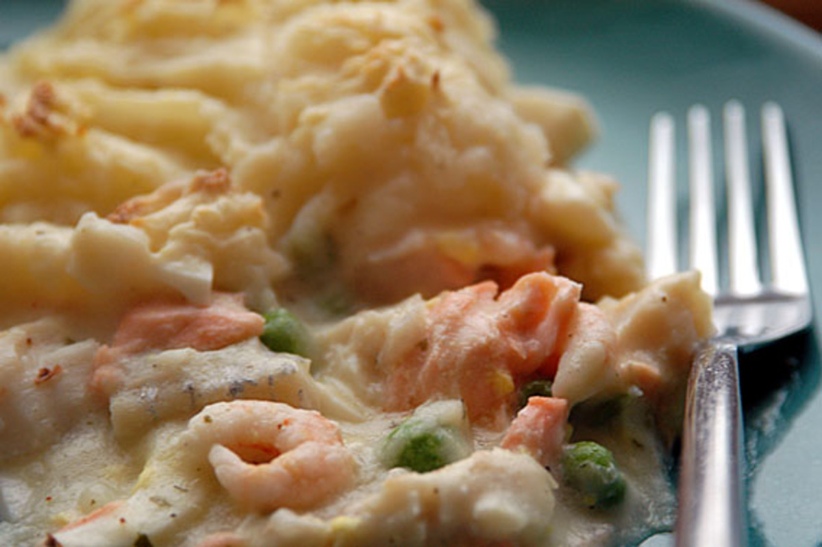 how do you make tesco fish pie mix