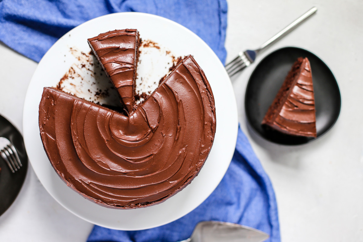 Double Chocolate Layer Cake Recipe - Food.com