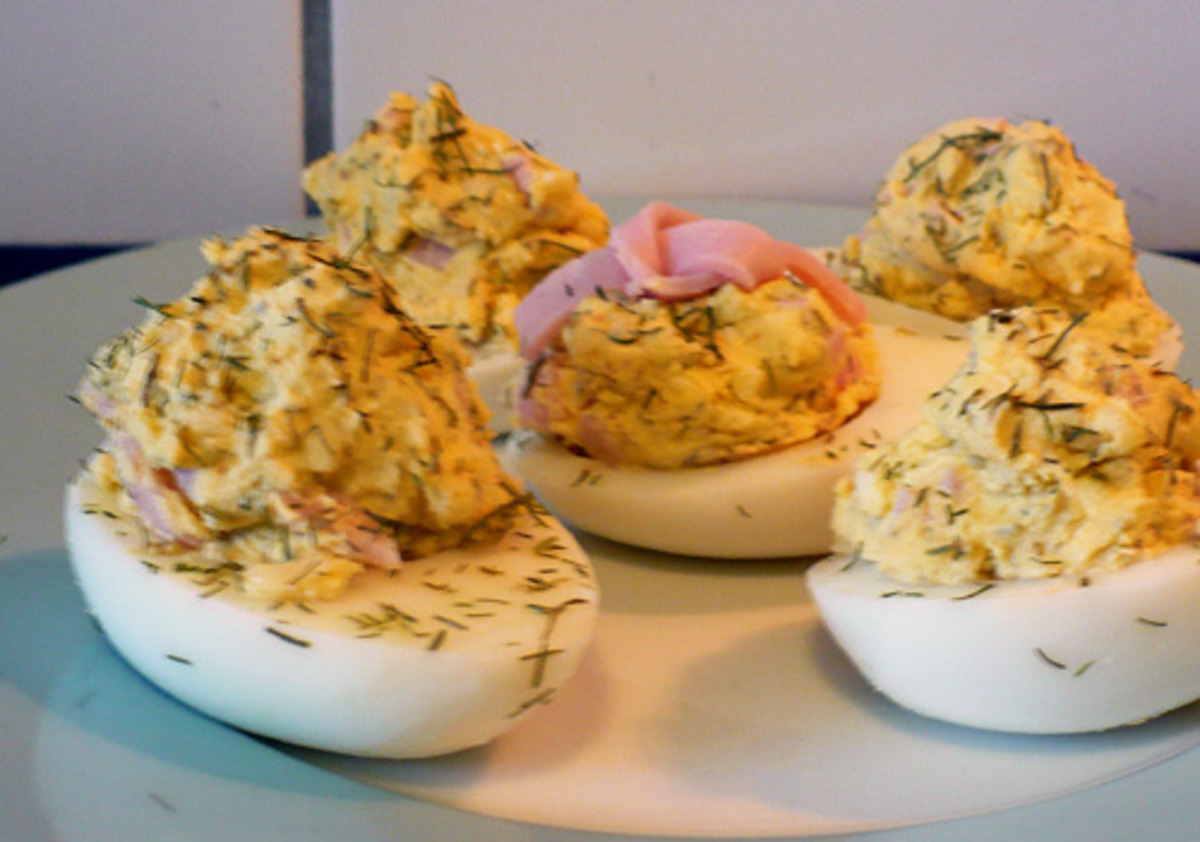 Norwegian Stuffed Hard Cooked Eggs Recipe - Food.com