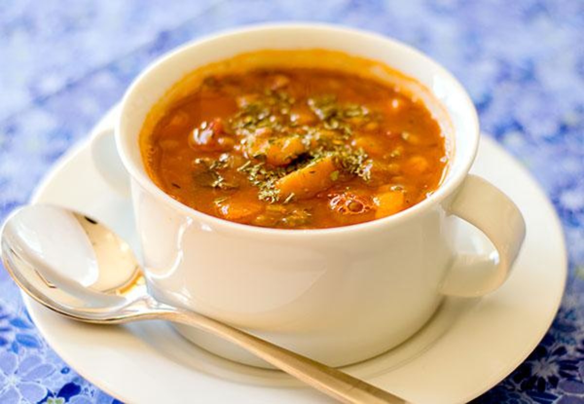 Chunky Vegetable Lentil Soup (Gluten-Free, Vegan) Recipe - Food.com