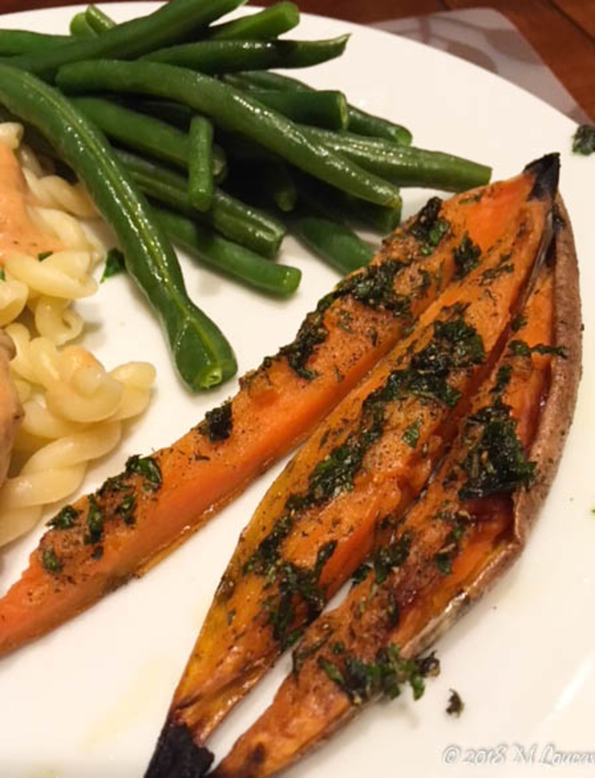 how to cook sweet potato skins