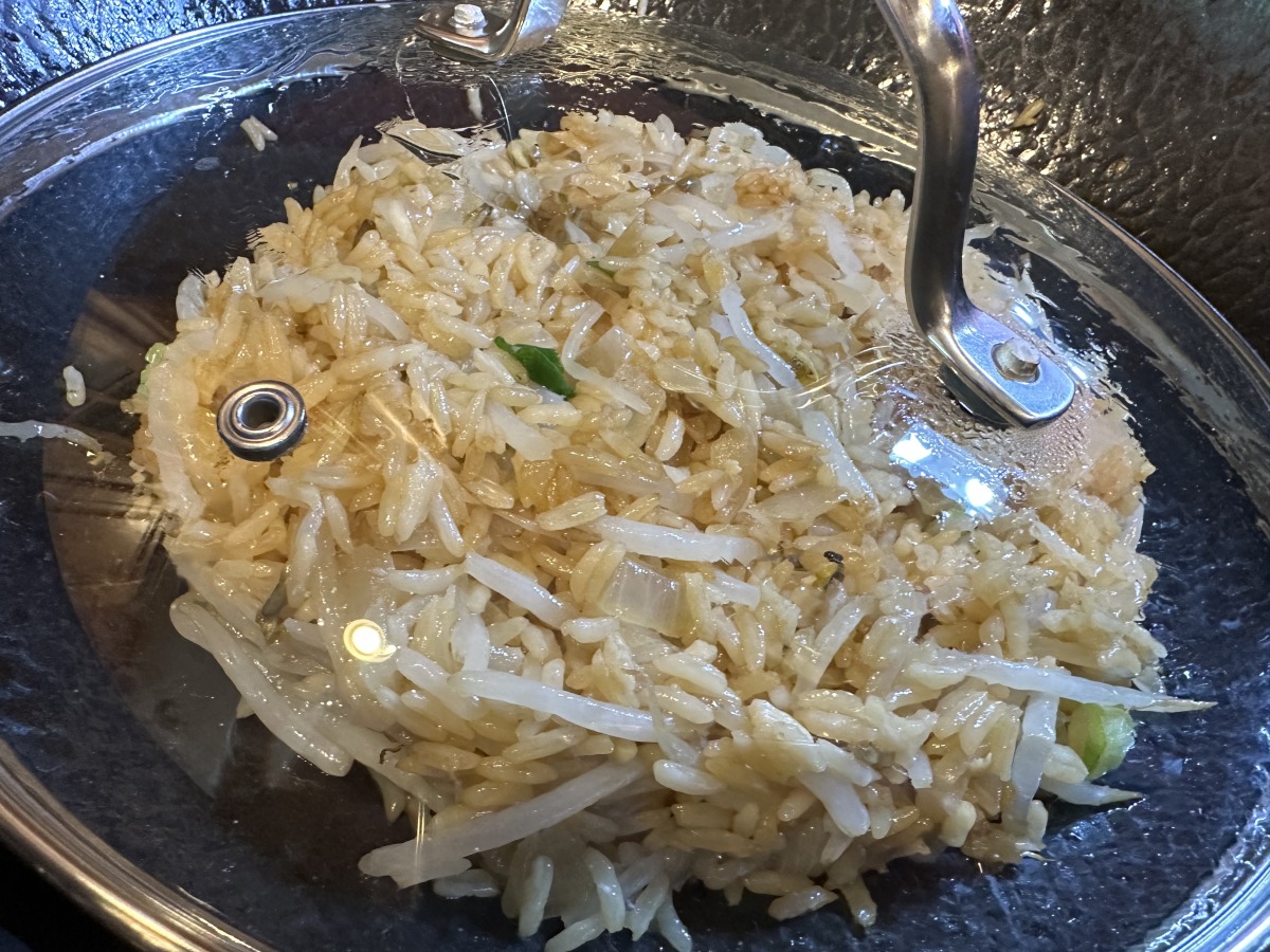 how to cook fried rice with bean sprouts