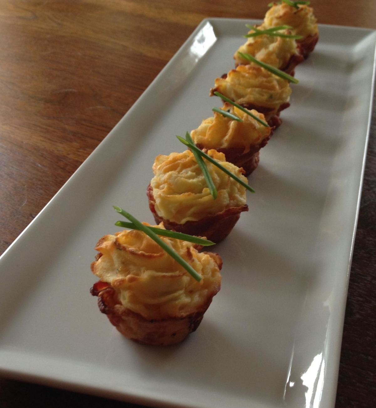 mashed potato canapes