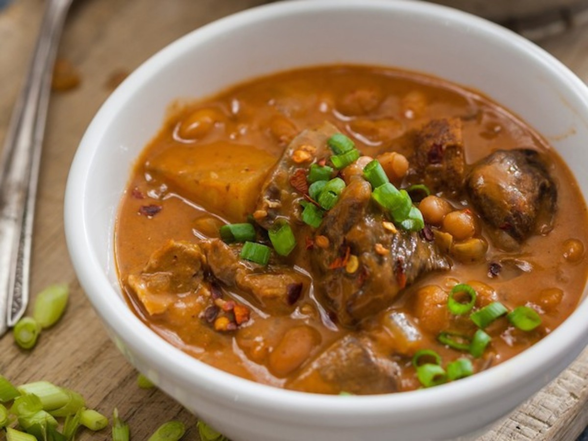 Slow Cooker Beef & Bean Stew Recipe - Food.com
