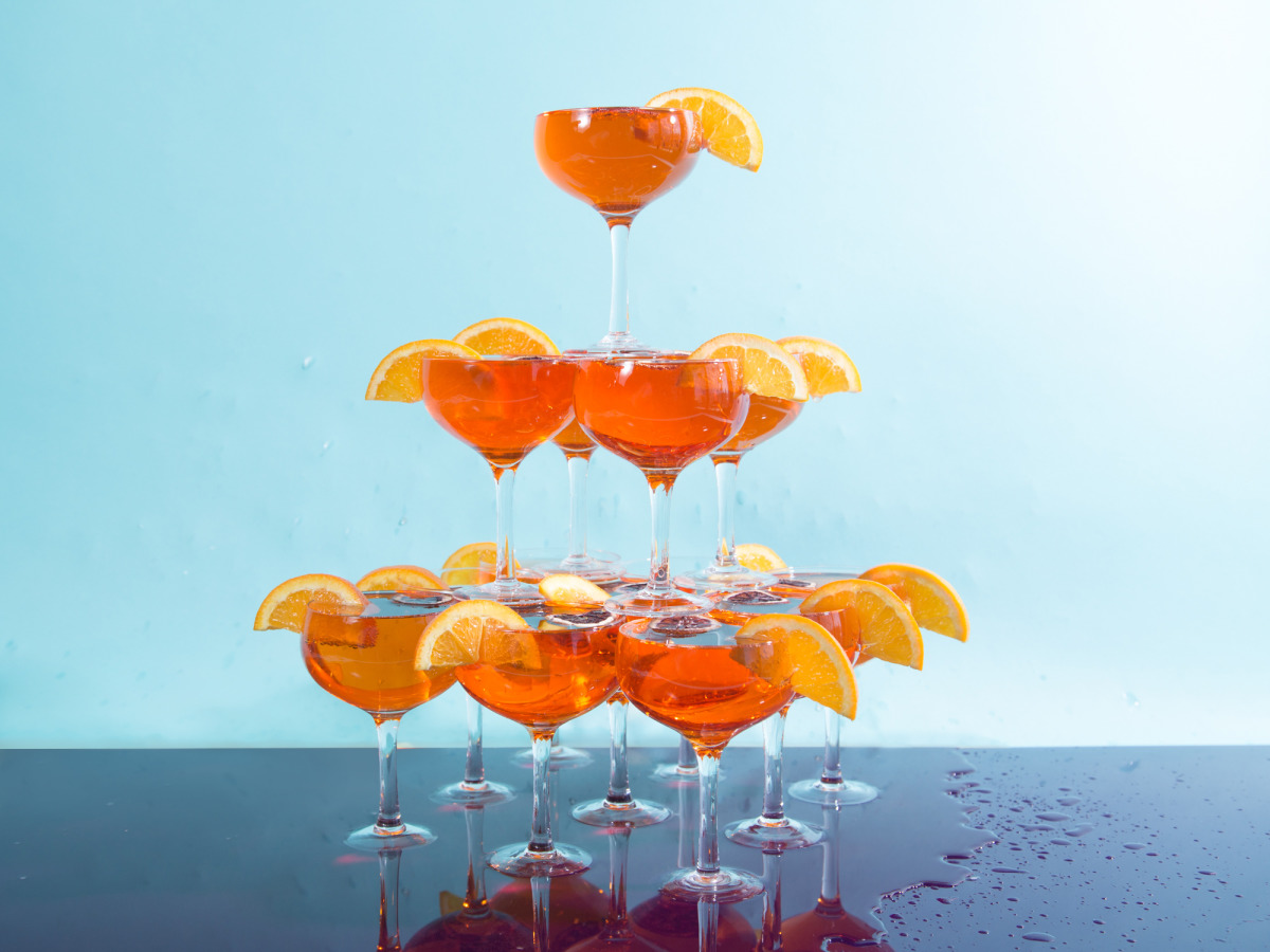 Aperol Spritz Tower Recipe Food Aperol Spritz Tower Recipe Food