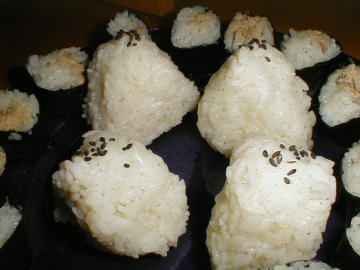 how to make plain onigiri