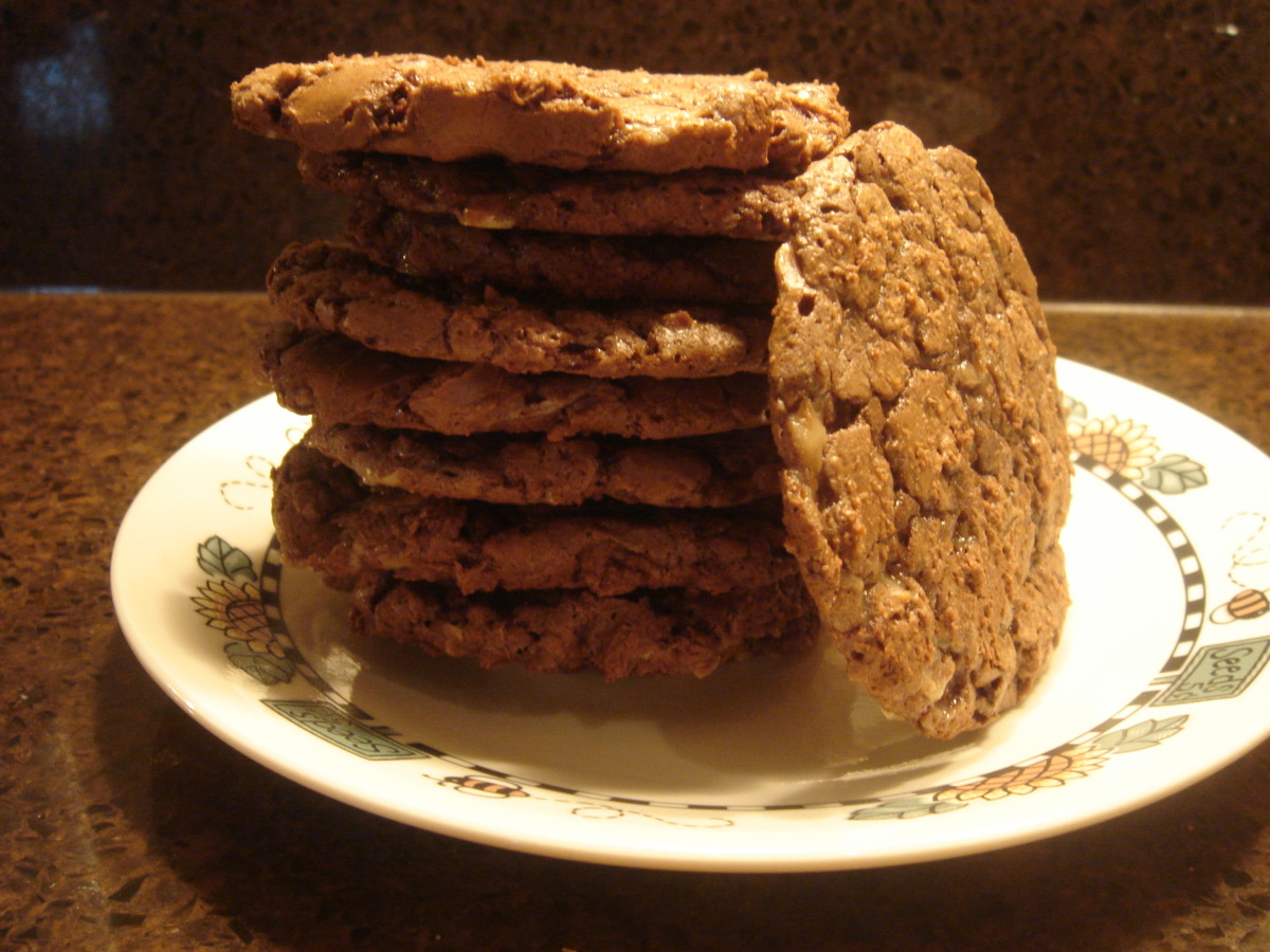 Amazing Giant Chocolate-Toffee Cookies Recipe - Food.com