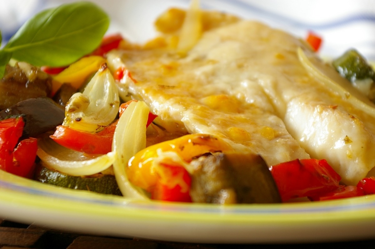 Ratatouille Baked Fish Recipe - Food.com