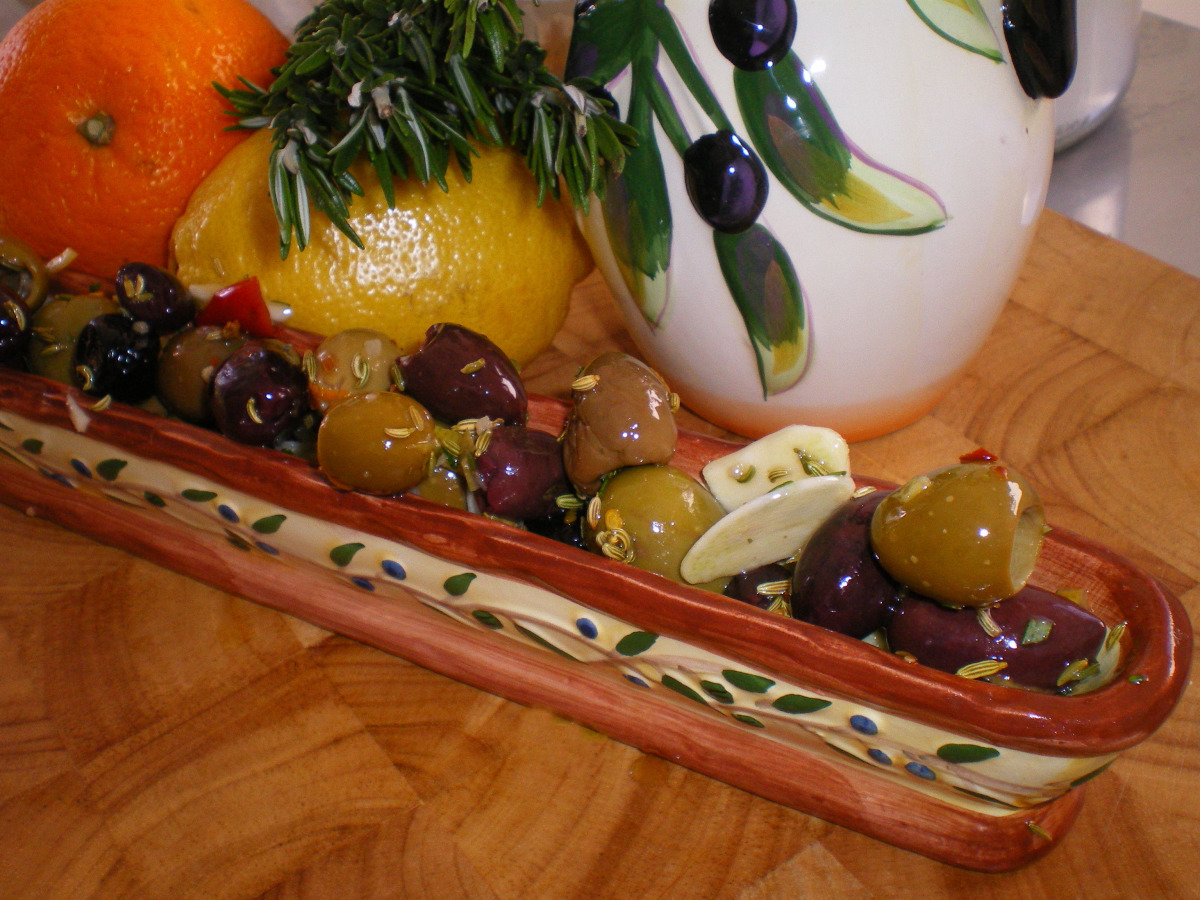 how to make spanish olives