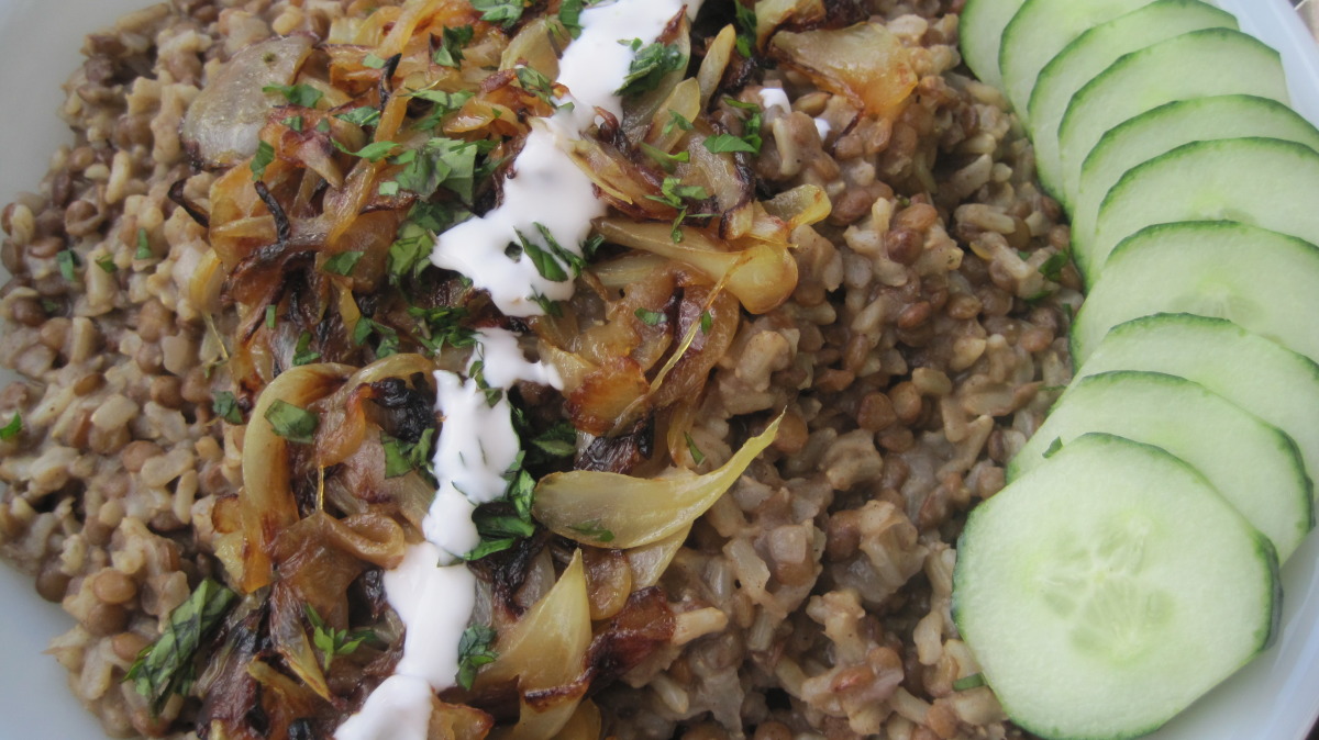 how to make lentil pilaf