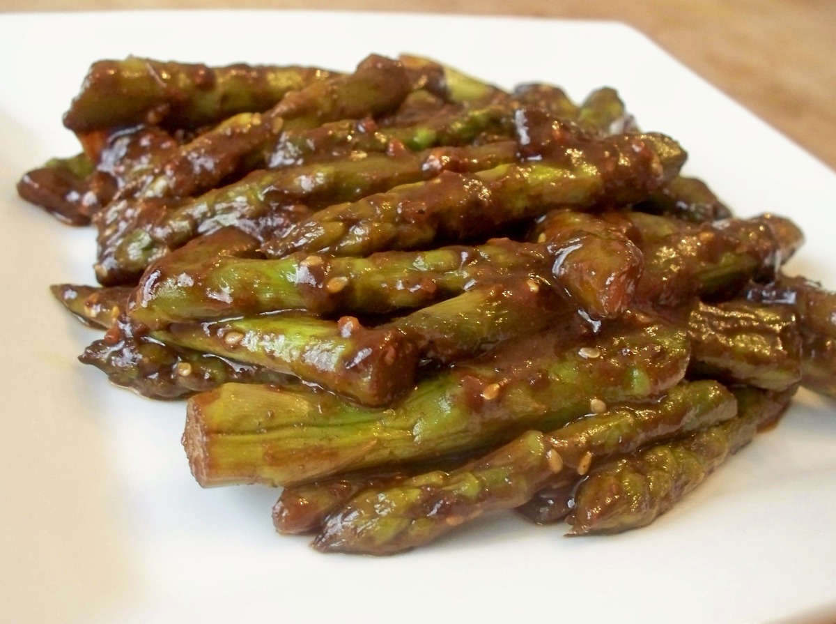 how to cook sesame asparagus in the oven