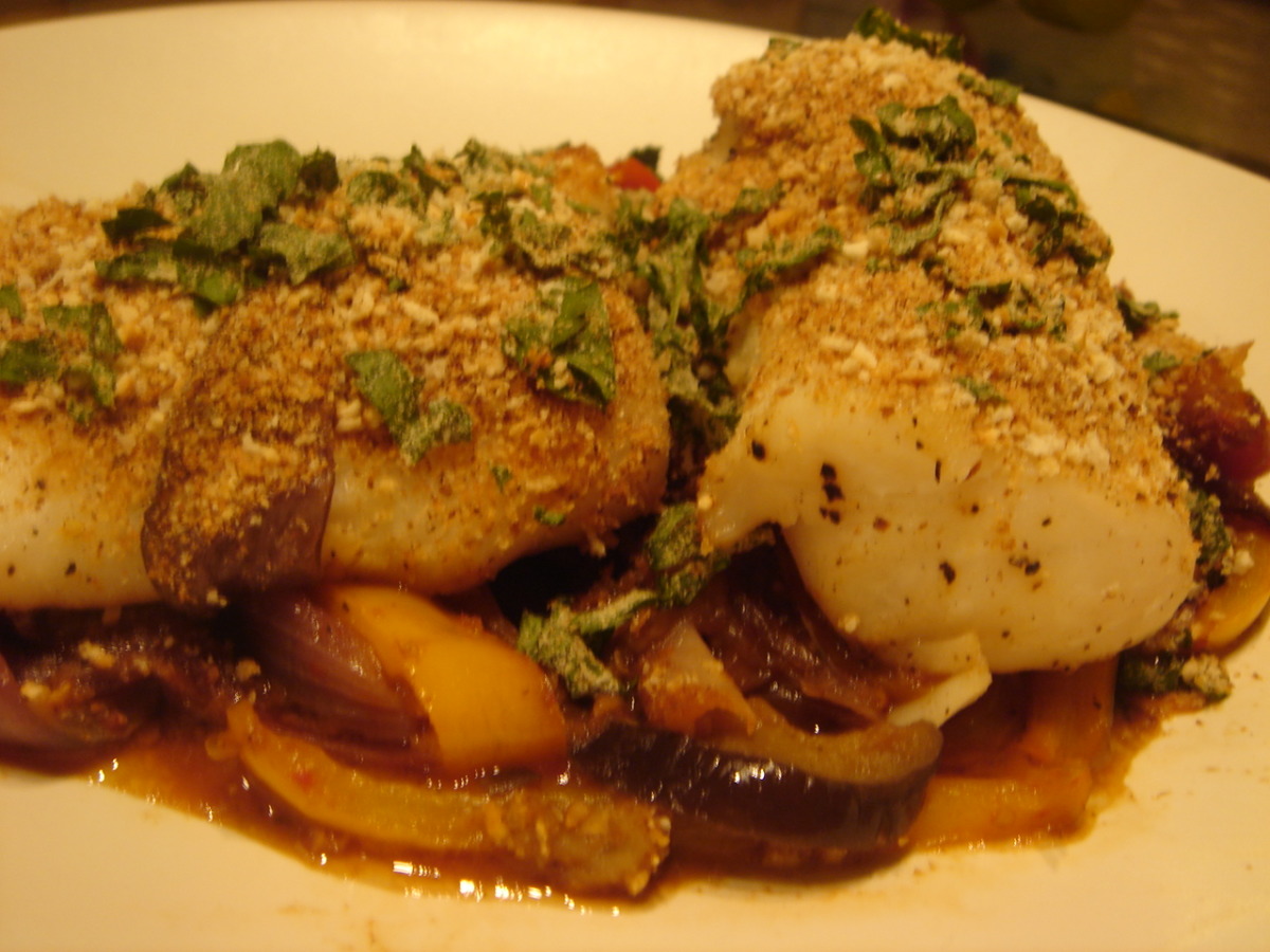 Eastern Cod With Roasted Vegetables Recipe - Food.com