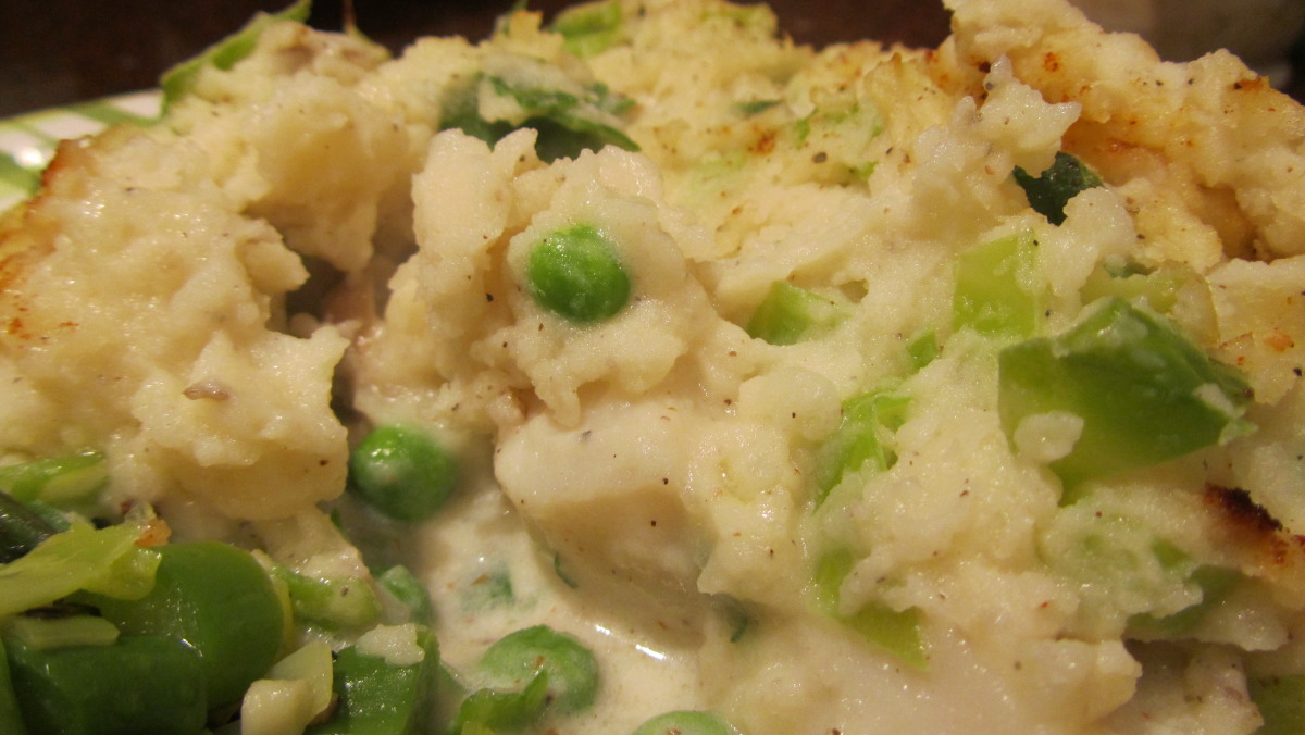 Sea Scallop and Cod Pie Topped With Mashed Potatoes Recipe - Food.com