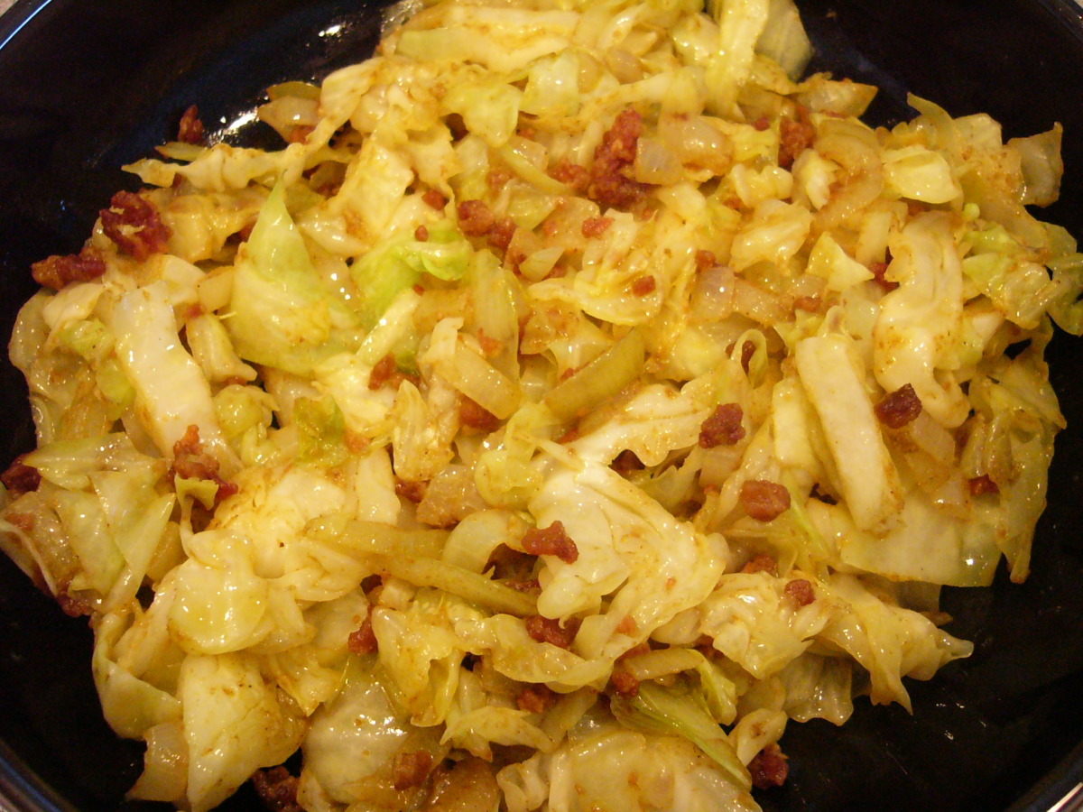 Curried Cabbage with Bacon Recipe - Food.com