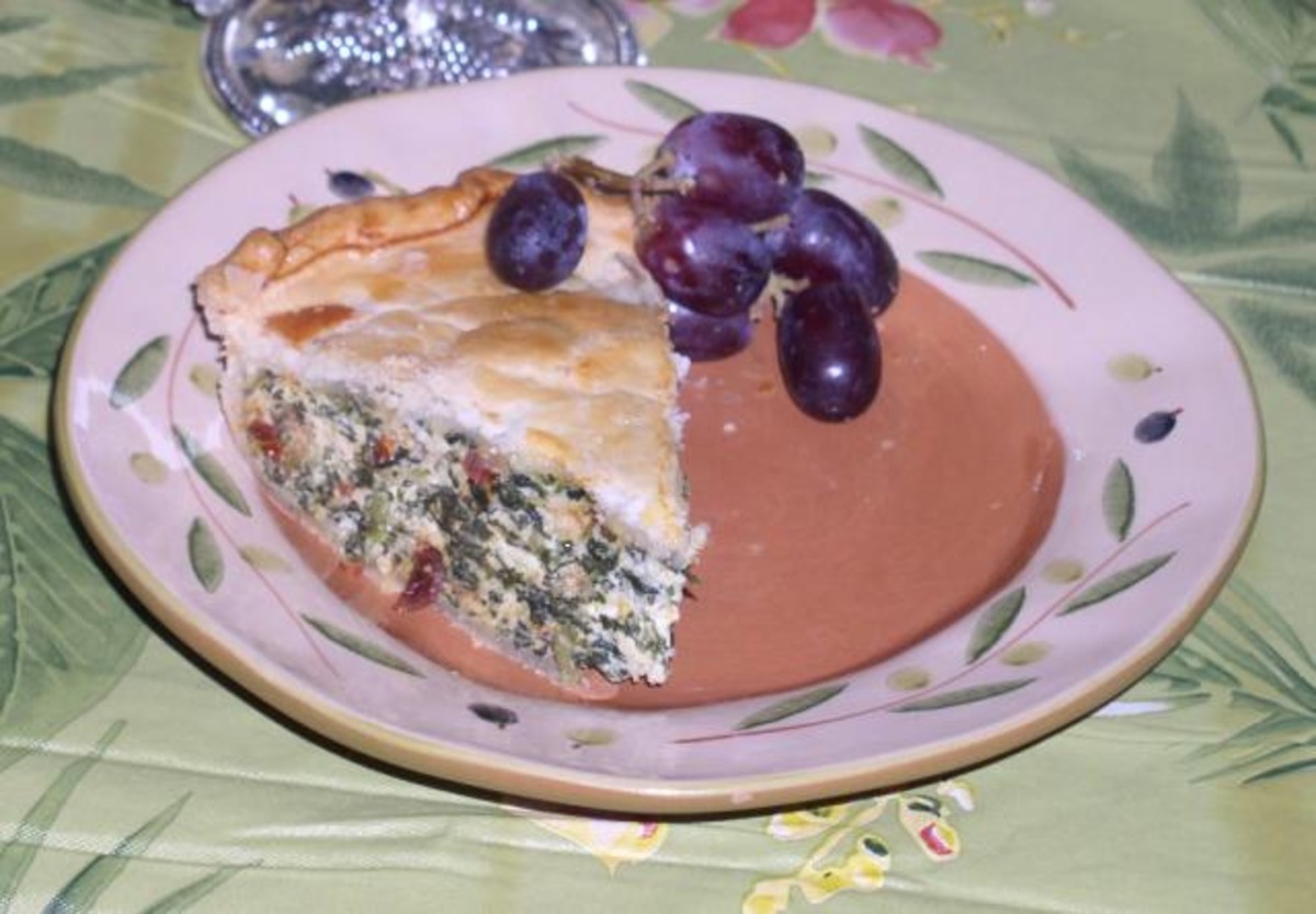 Spinach Pie With Sun-Dried Tomatoes Recipe - Food.com