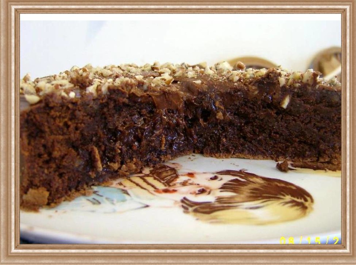 Dark Chocolate Pecan Torte Recipe - Food.com