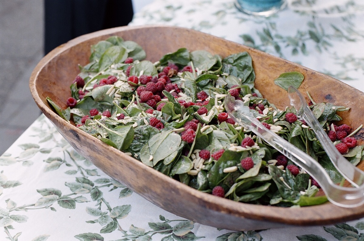 Raspberry and Spinach Salad Recipe - Food.com