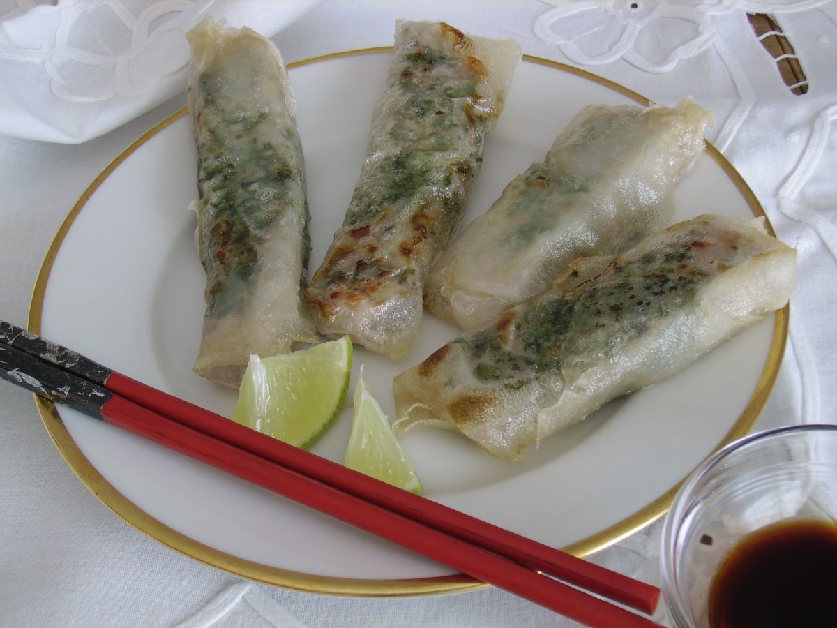 Tuna Spring Rolls With Lime/soy Sauce Recipe - Food.com