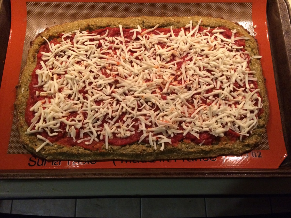 how to make your cauliflower crust crispy