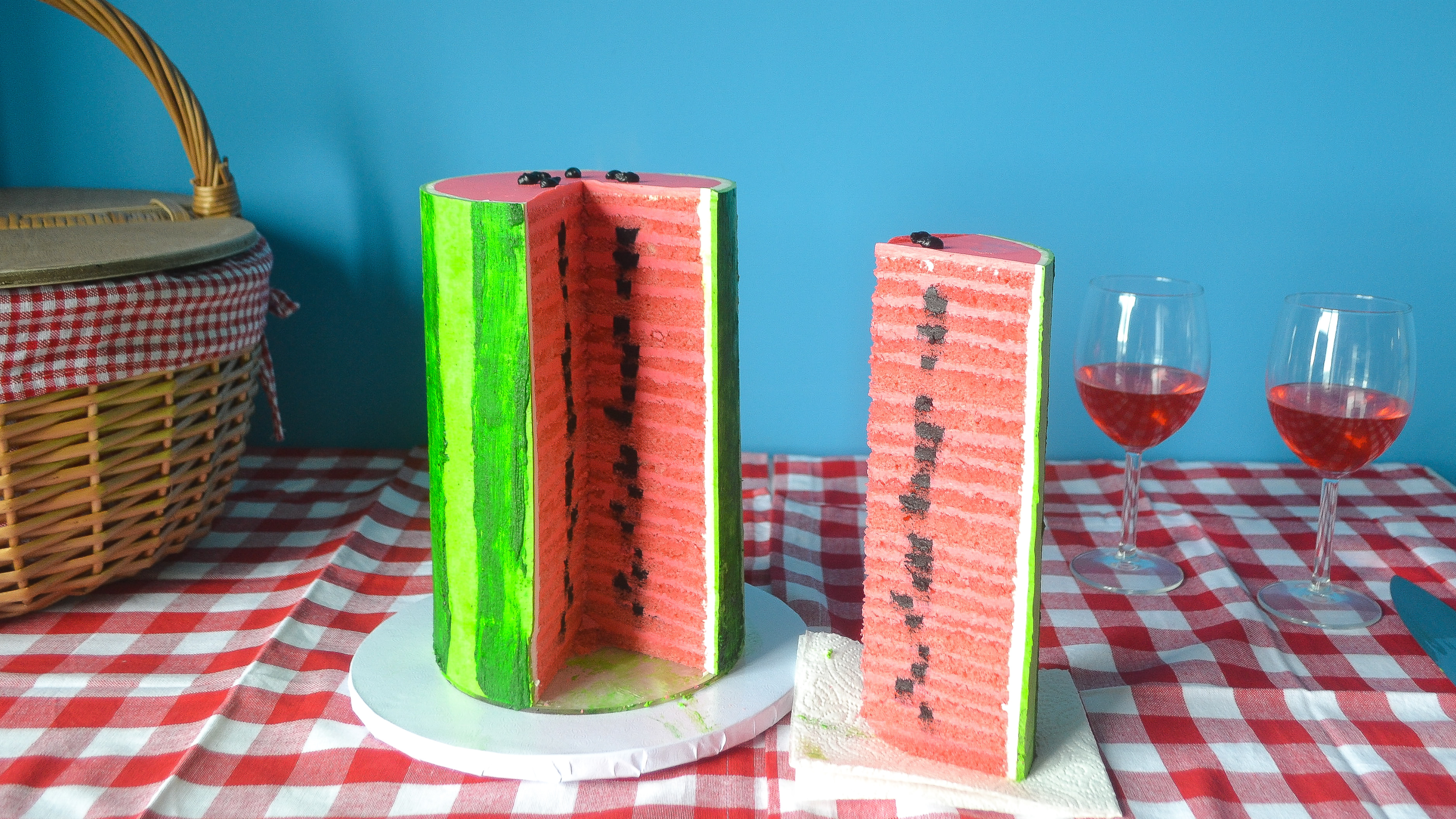 Epic Watermelon Cake - Food.com