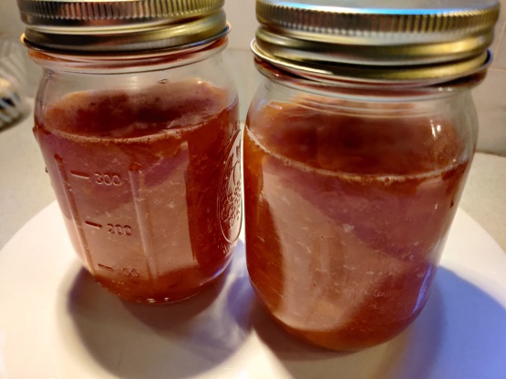 white nectarine jam