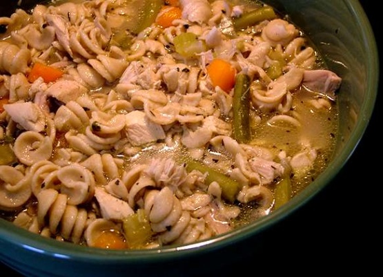 Grandmas Homemade Chicken Noodle Soup Recipe Genius Kitchen