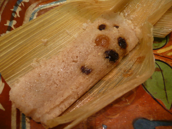 Sweet Tamales Recipe - Genius Kitchen