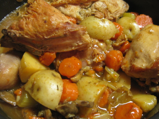 how to cook fried chicken stew