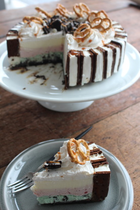 Layered Ice Cream Cake Recipe - Genius Kitchen