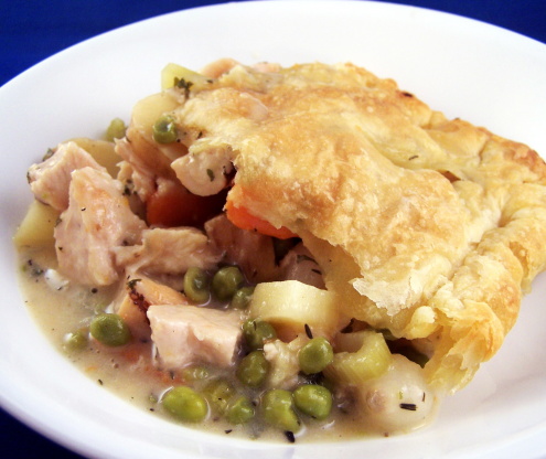 Low Fat Chicken Pot Pie With Puff Pastry! Recipe - Food.com