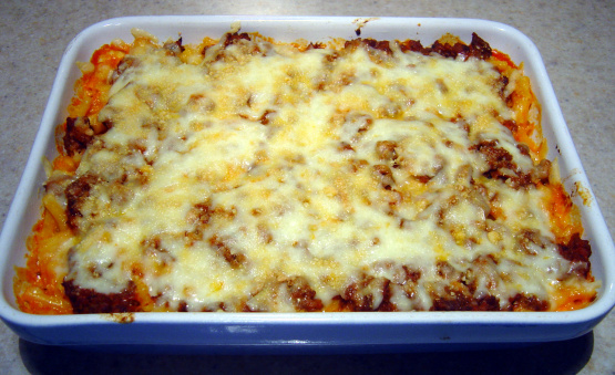 Easy Mac and Cheese Lasagna