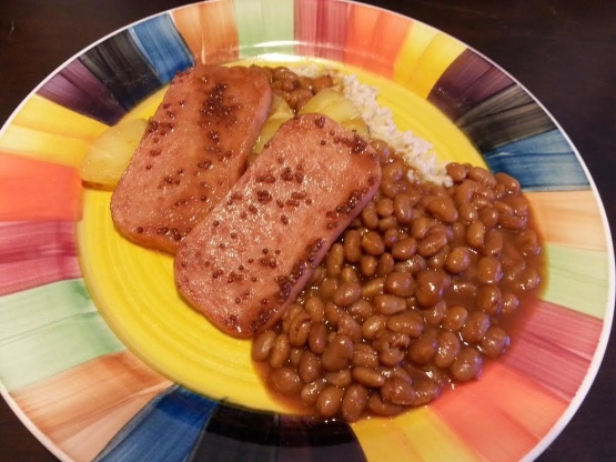 Oriental Spam And Beans Recipe - Genius Kitchen