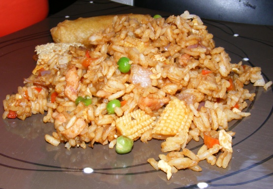 how to prepare baby corn fried rice