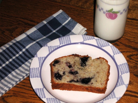 Blueberry-Banana-Oat Bread Recipe - Genius Kitchen Blueberry-Banana-Oat Bread Recipe - Genius Kitchen