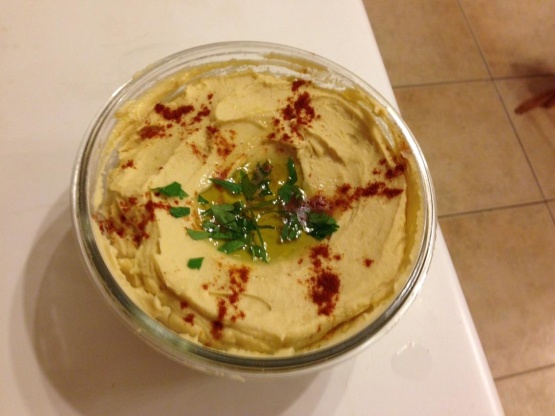 how to make hummus restaurant style