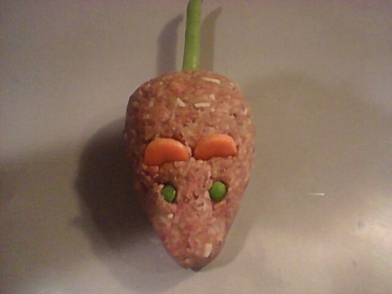 Halloween Meatloaf Rats Recipe
