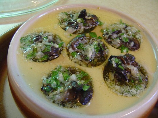 escargot recipes without shell
