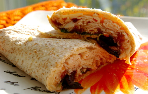 Chicken Tortilla Wrap Sandwich Recipe - Food.com