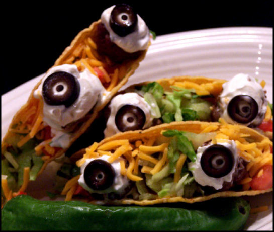 Spooky Eyeball Tacos Johnny #5 Tacos) Recipe - Mexican.Food.com