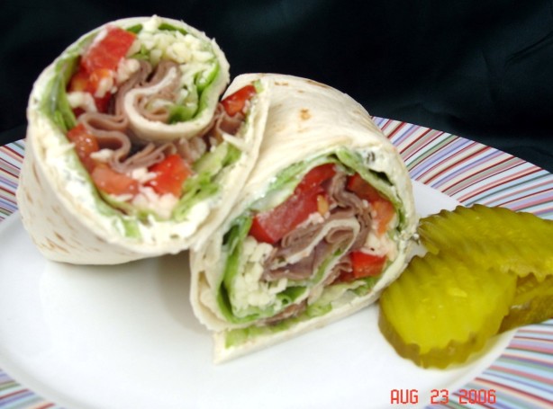 Awesome Angus Roast Beef Wraps Recipe - Food.com