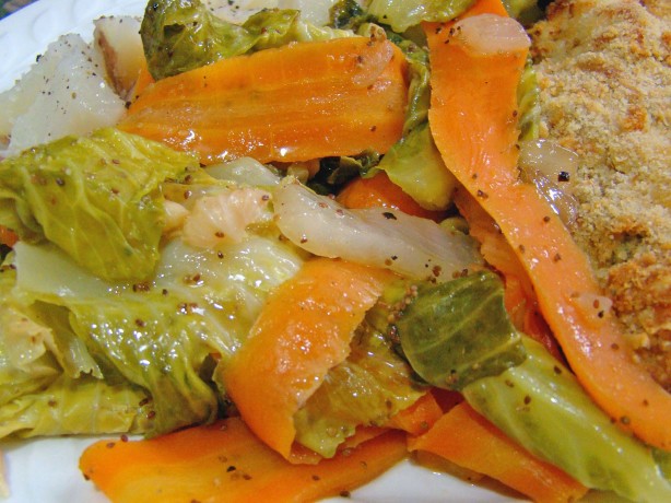 Buttery Cabbage And Carrots Recipe - Food.com