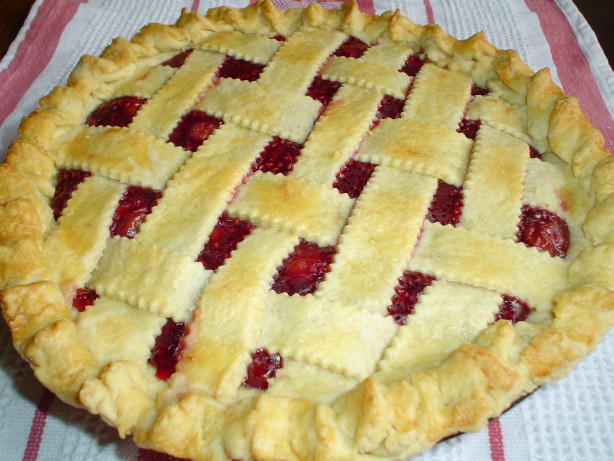 Cherry-Red Raspberry Pie Recipe - Food.com