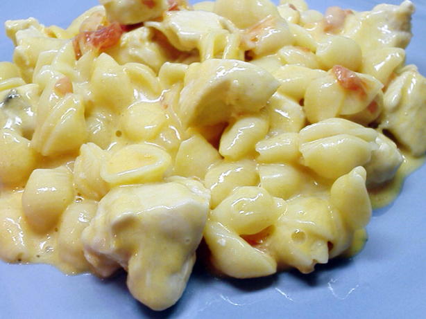 One Dish Spicy Chicken Macaroni And Cheese Or Ham) Recipe - Food.com