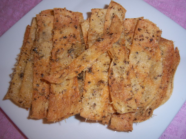 Parmesan Tortilla Crisps Recipe - Food.com